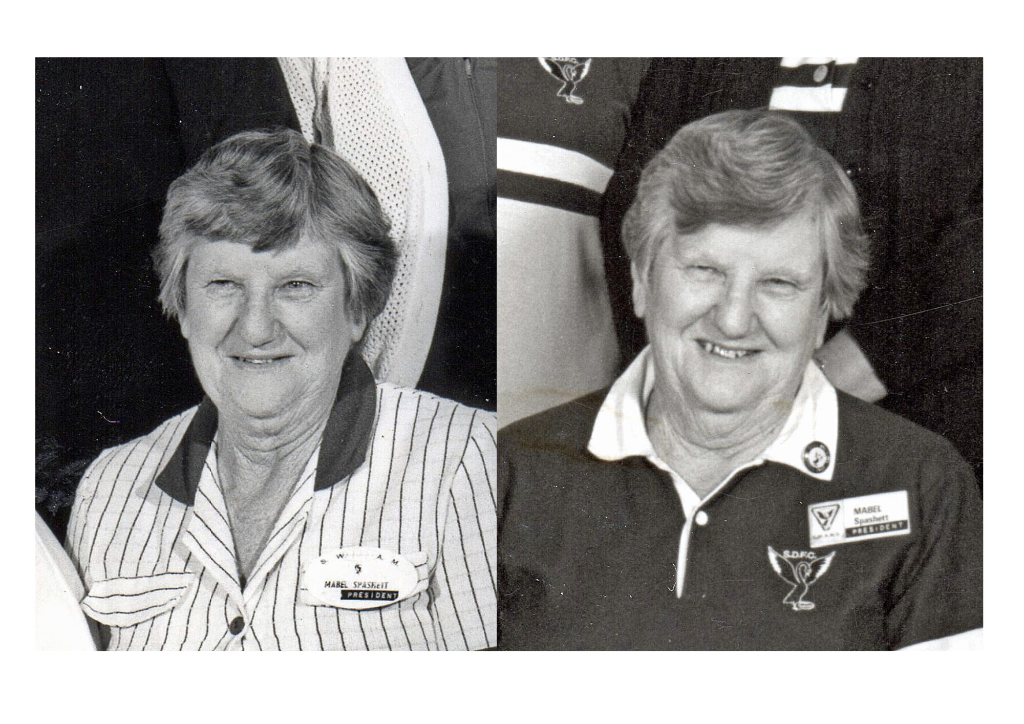 Mabel Spashett inducted into the Swans Hall of Fame - Swan Districts FC