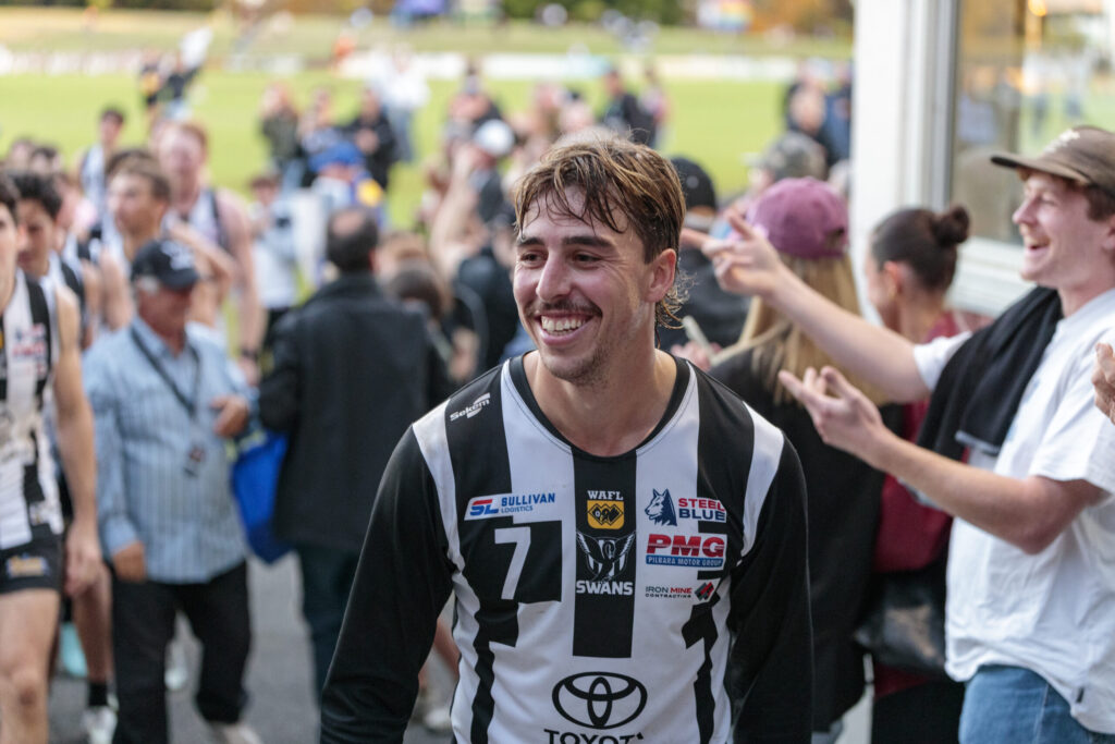100 games and a name on the locker for Clarke - Swan Districts FC